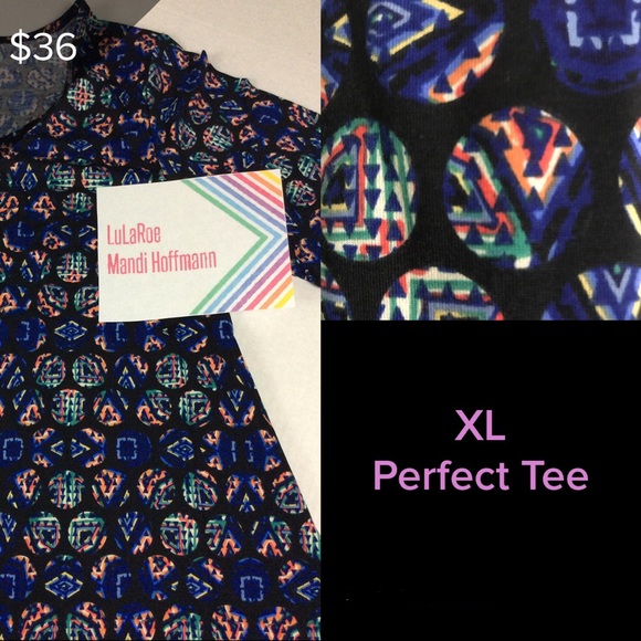LuLaRoe | Tops | Lularoe Perfect T Size Xl Bnwt | Poshmark